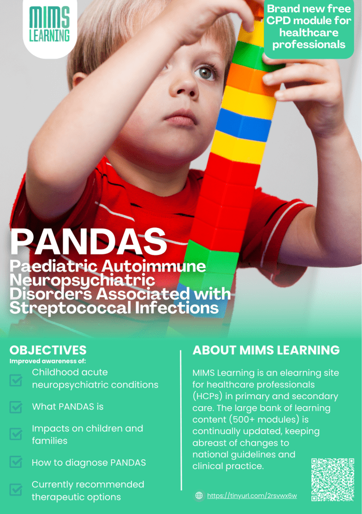 Training Modules in Health and Education - Transforming Support for PANS and PANDAS Flyer - PANS ...